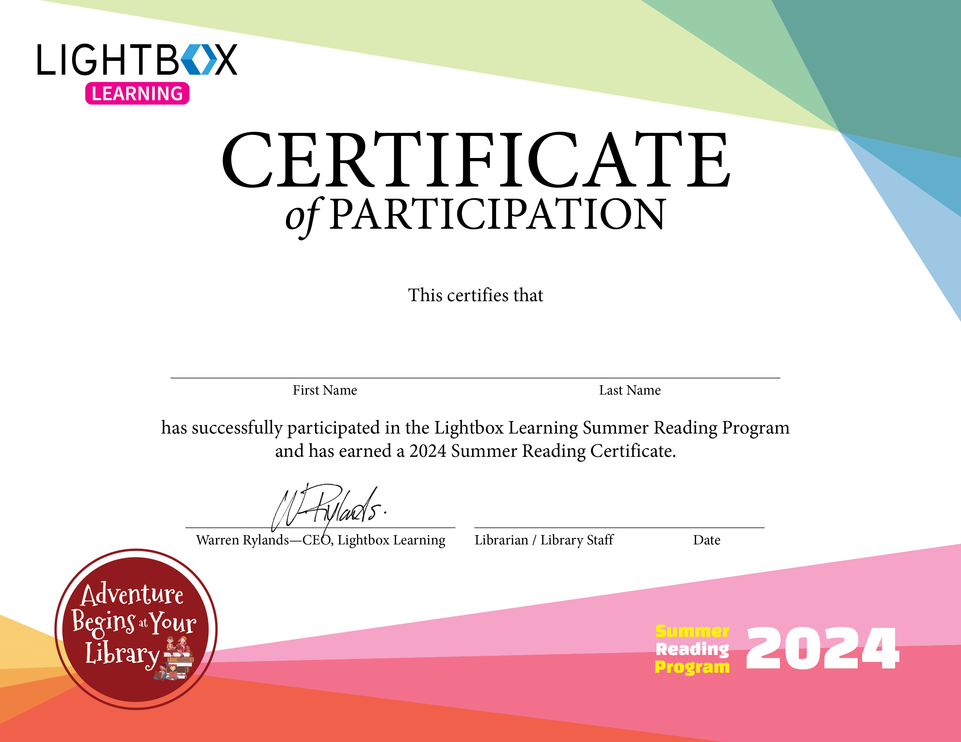 Subscriber Resources Public Libraries | Lightbox Learning