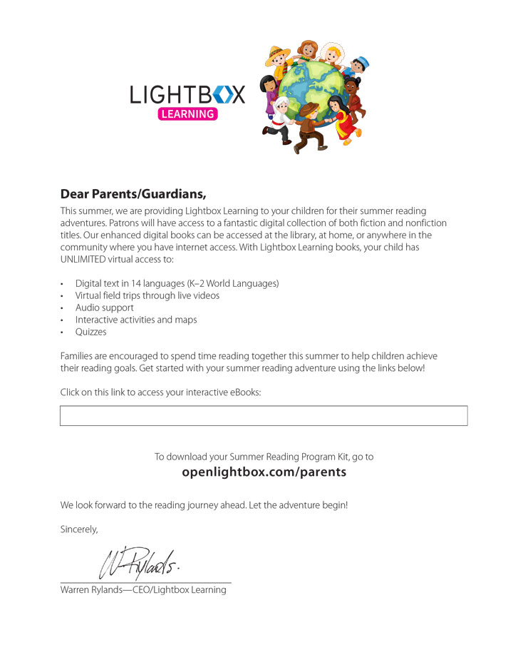 Subscriber Resources Public Libraries | Lightbox Learning