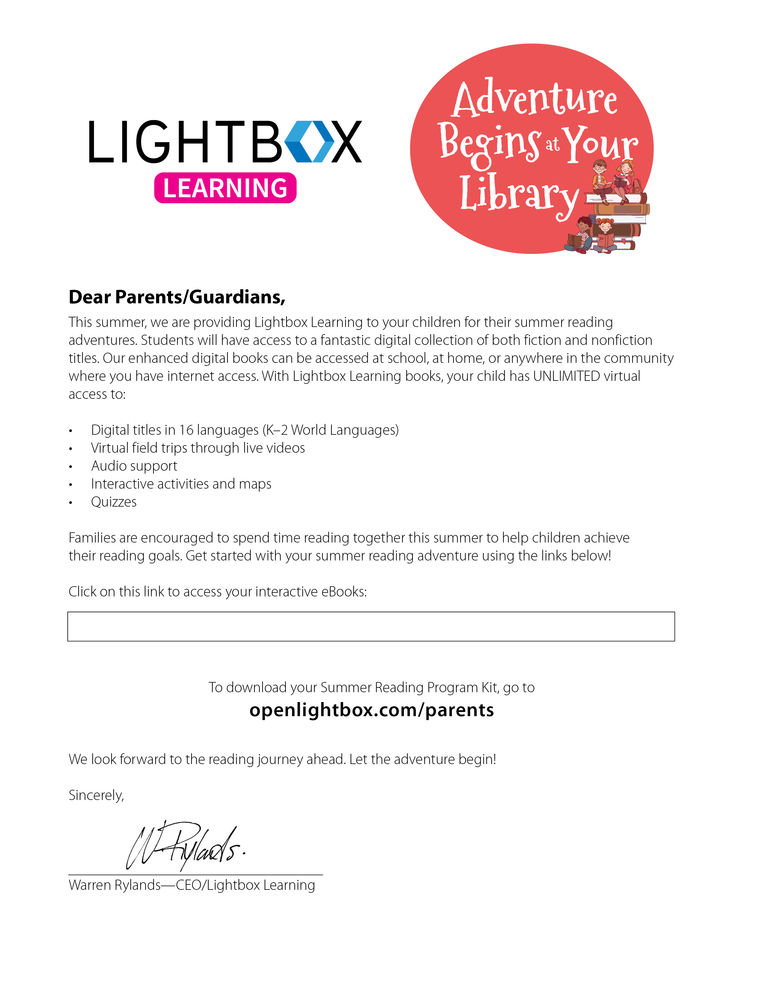 Subscriber Resources | Lightbox Learning